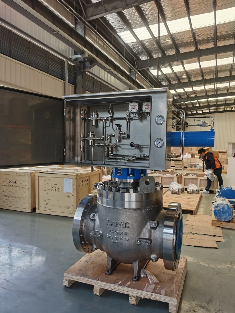 API 6D Top Entry Ball Valve