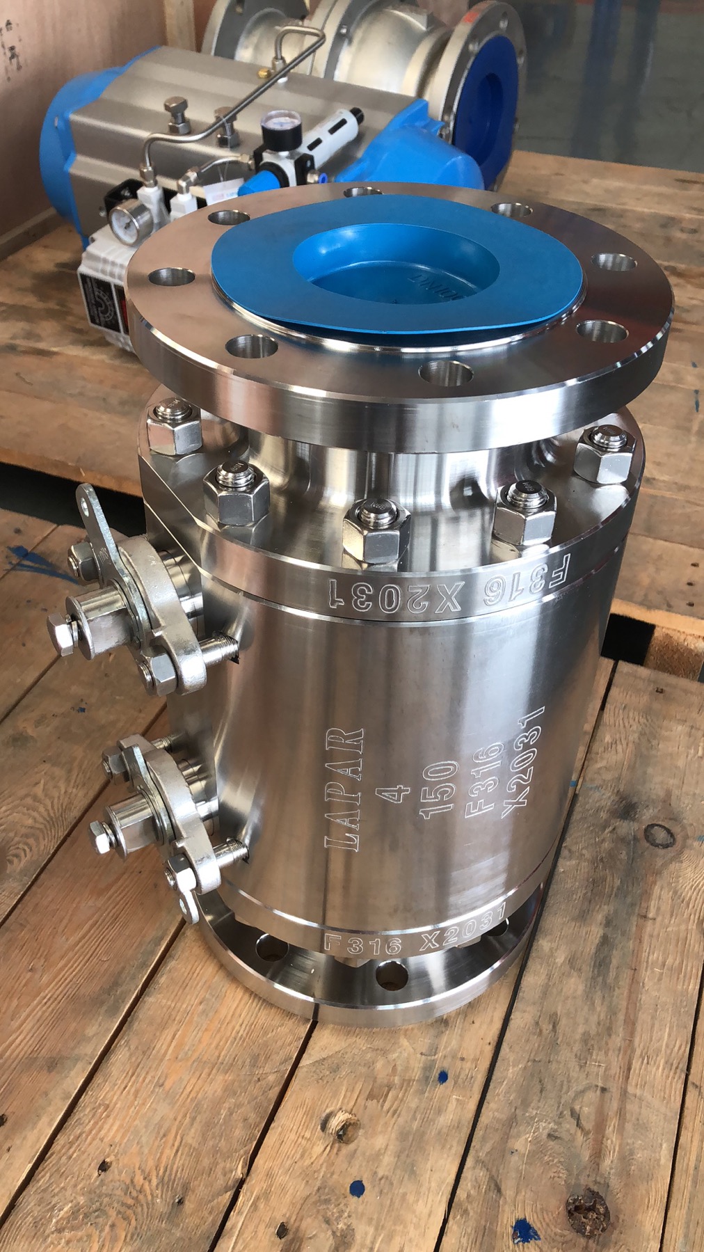 API 6D Double block and bleed ball valve - Lapar Control Valve