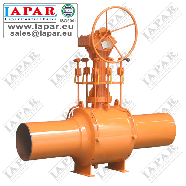API 6D Full Welded Trunnion Ball Valve - Lapar Control Valve
