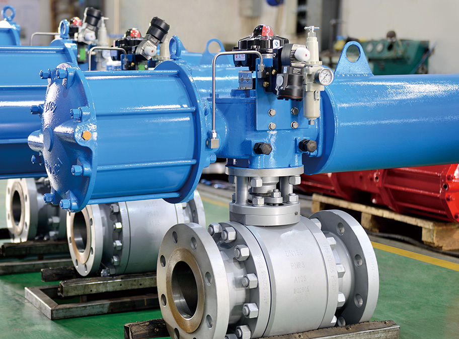 API 6D Side Entry Turnnion Mounted Ball Valve - Lapar Control Valve