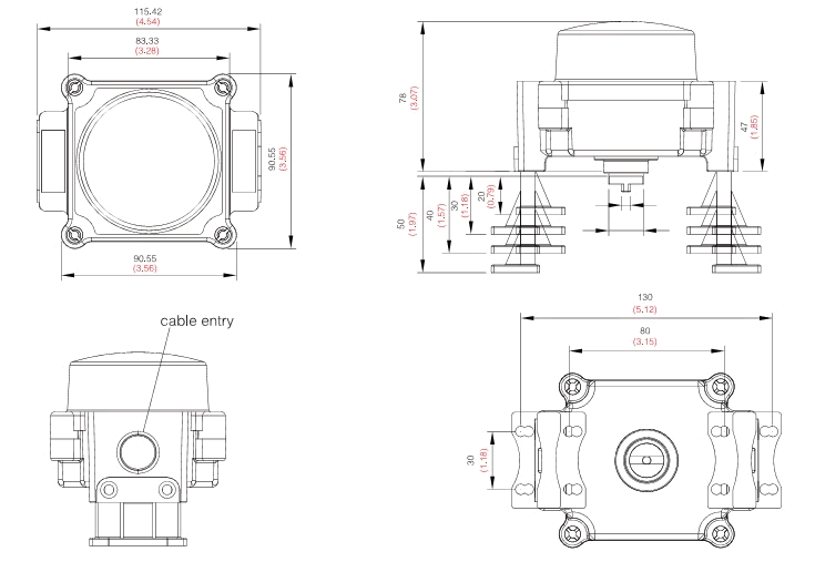LS10 Limit Switch Box