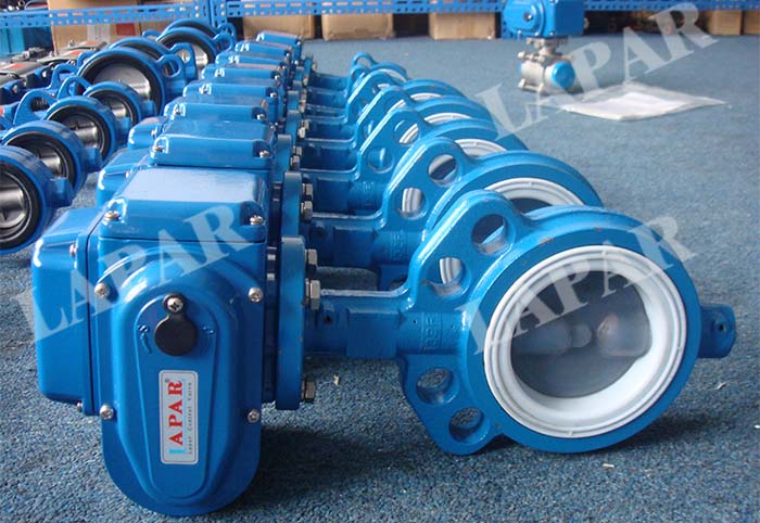 Fluorine Lined Butterfly Valve | Lapar LPB15 Butterfly Valves - Lapar ...